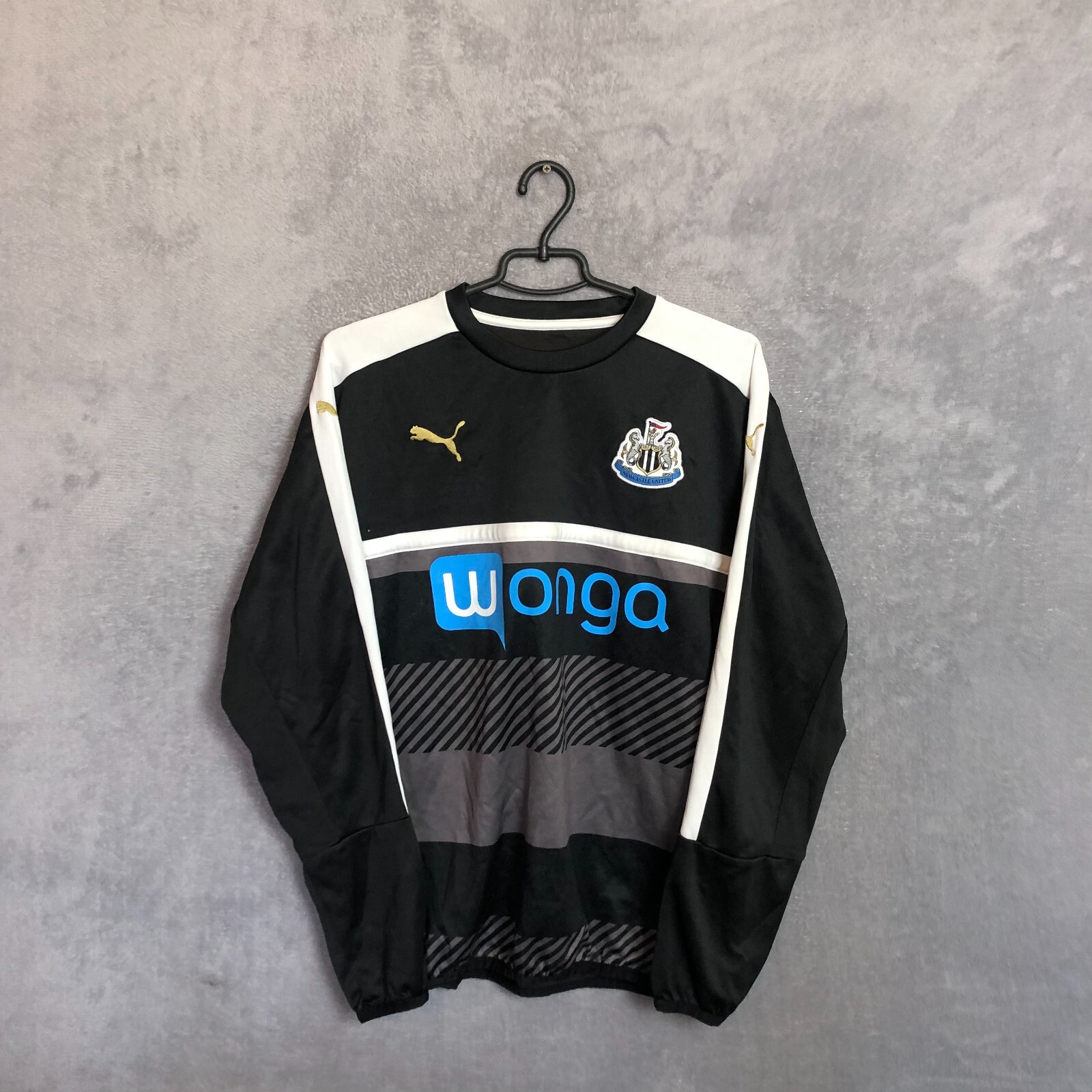 Newcastle United Training Jacket Long Sleeve Puma Polyester Mens Size L ...