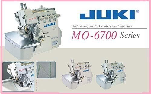 Juki MO-6714 Industrial Serger Overlock Machine 4 Thread Fully ...