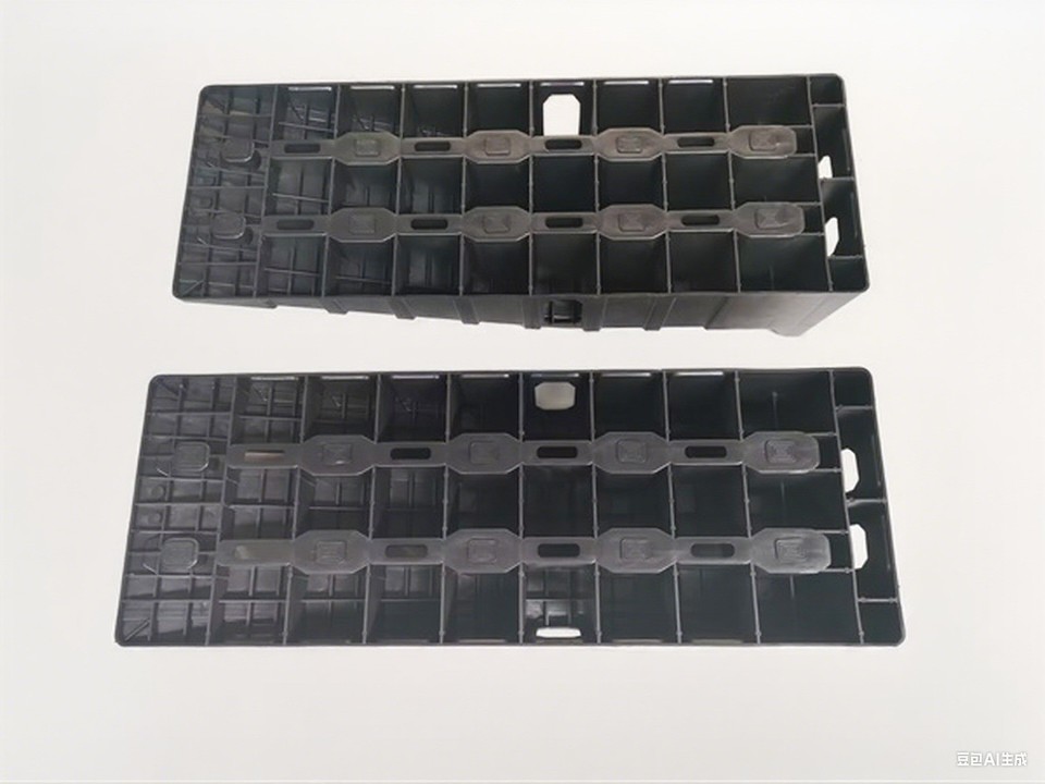 3 Ton Heavy Duty Plastic Car Ramps Stackable Garage Lift Repair ...