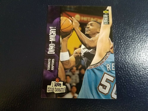 Carlos Rogers Raptors #181 1995 Collector's Choice UD PORTUGESE RARE ...