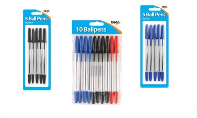 CRISTAL MEDIUM BALLPOINT PENS BALL POINT BIROS BLACK BLUE RED | eBay UK