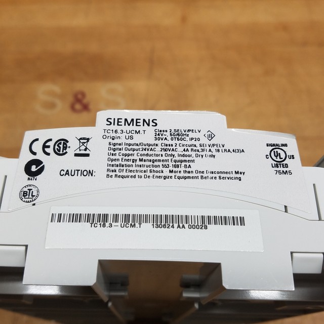 Siemens TC16.3-UCM.T Controller - for sale online | eBay