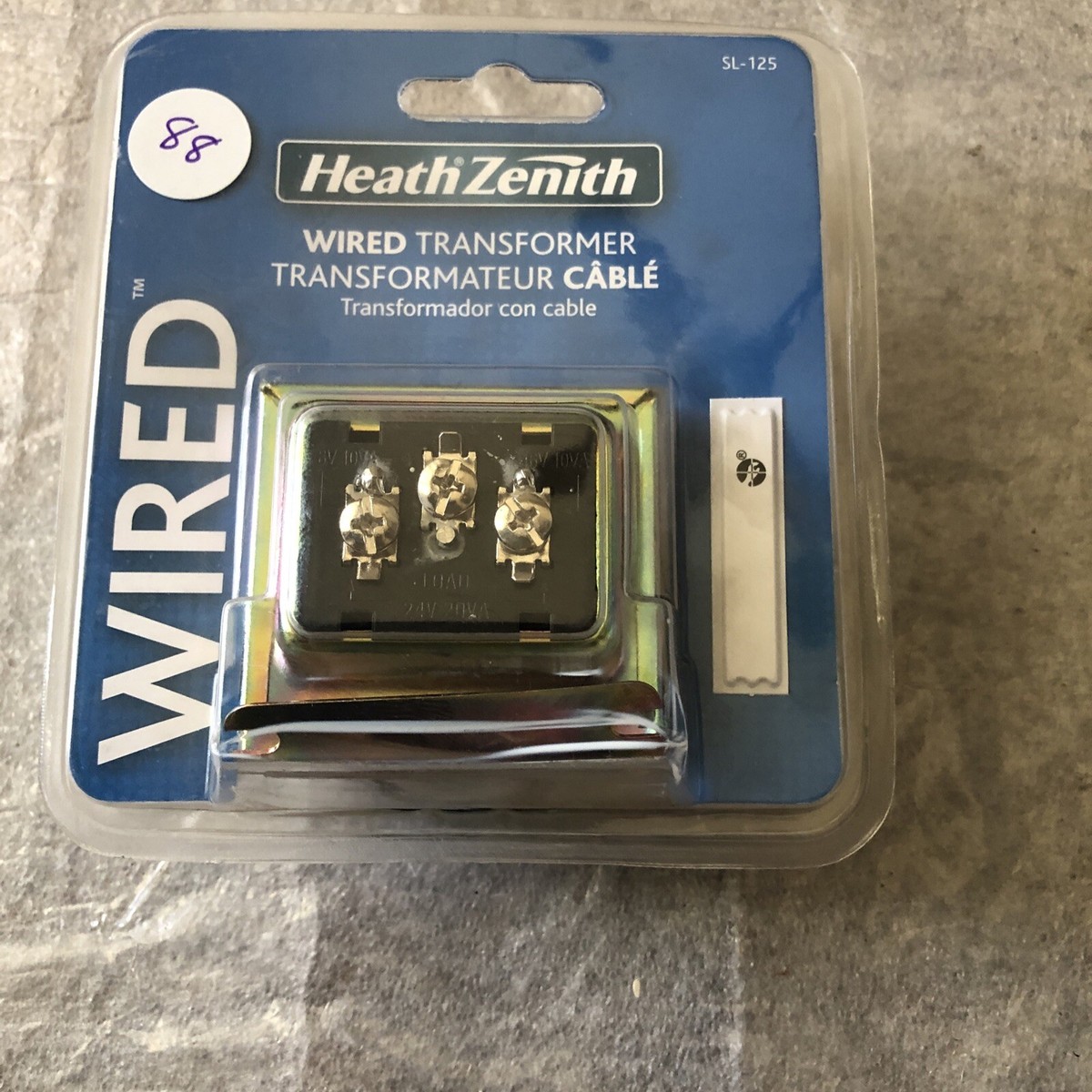 Heath Zenith Doorbell Transformer Heath Zenith Metal Offers Wired
