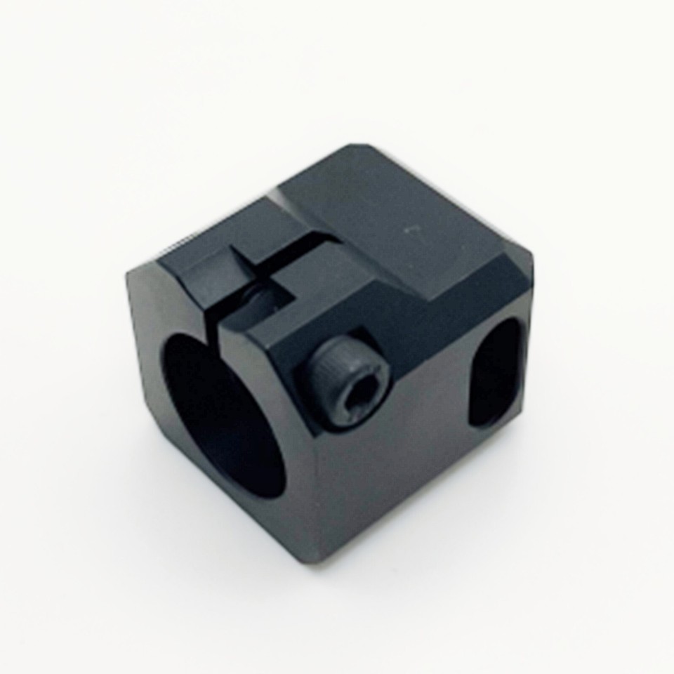1/2x28 TPI 9mm Muzzle Brake Compensator Clamp Aluminum For Glock CC 4 ...