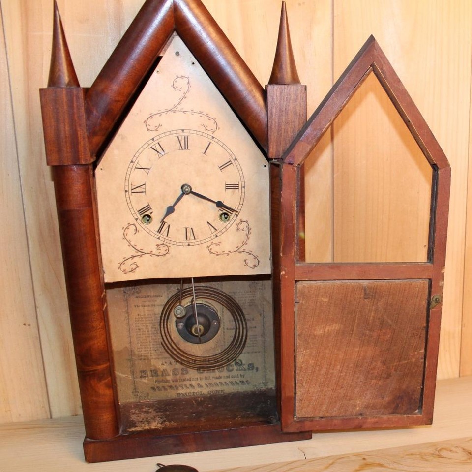 Antique Brewster & Ingraham's Steeple Clock ~ Circa 1844 ~ Serviced and ...