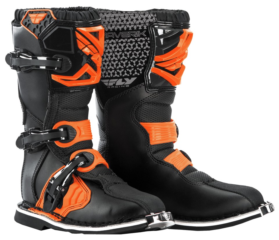 Fly Racing Maverik Dirtbike Offroad Motorcycle MX Youth Riding Boots | eBay
