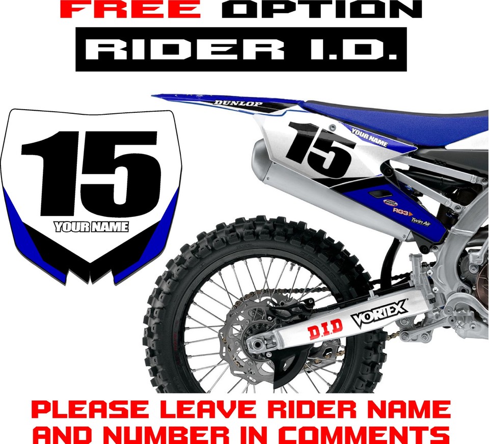 2015-2018 YAMAHA YZ 85 GRAPHICS KIT DECALS STICKERS TEAM RACING YZ85 ...