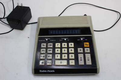 Radio Shack Vintage 1978 Portable Desktop Calculator EC-2001 65-660 | eBay