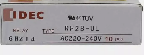 10PCS/New In Box IDEC RH2B-UL Intermediate Relay DC12V 24V AC24V 110V ...