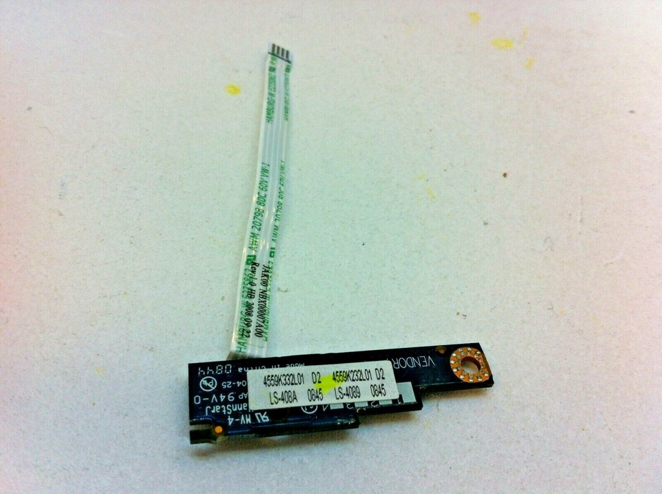 Genuine HP Pavilion DV7-1000 Switch Button Board w/Cable NBX00007A00 LS ...