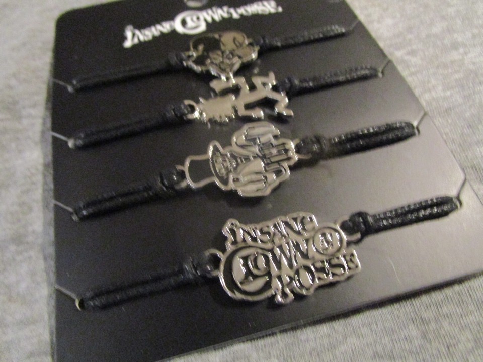 ICP Insane Clown Posse Cord Bracelet Set AX Hatchetman The Great ...