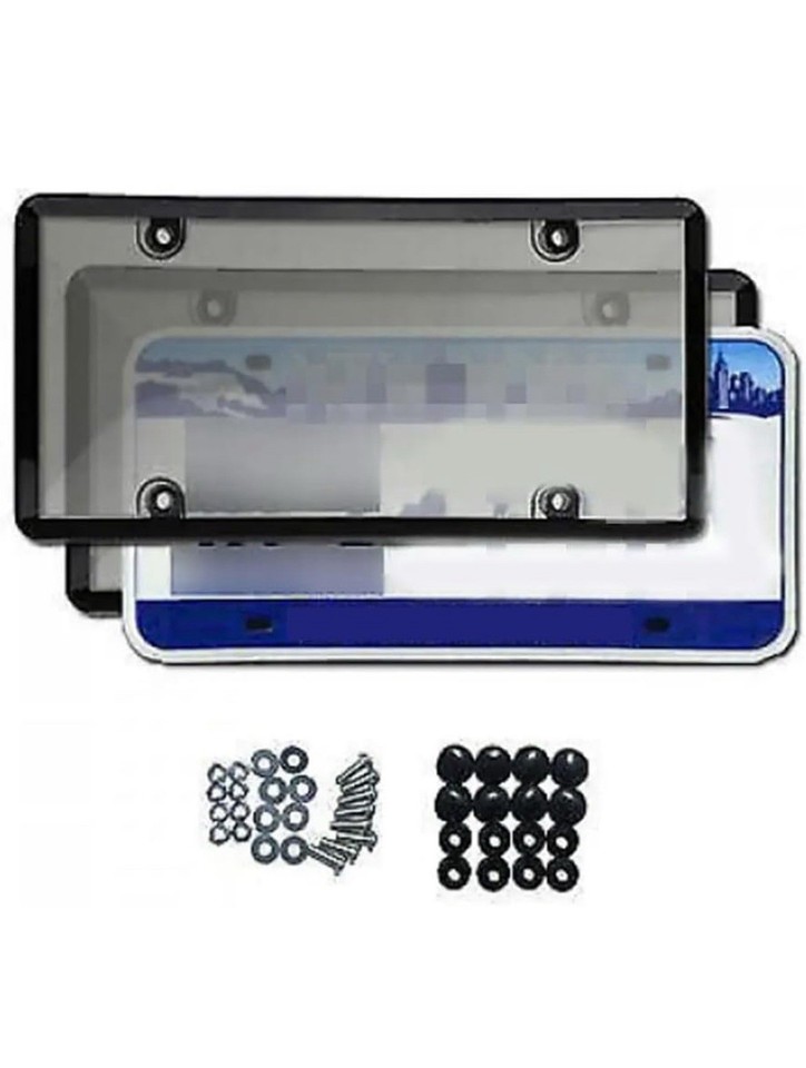License Plate Cover Black License Plate Cover License Plate Frames ...