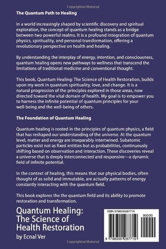 Quantum Healing : The Science of Health Restoration: Scientific ...