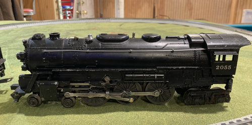 LIONEL 2055 LOCOMOTIVE WITH 2046 WHISTLE TENDER | eBay