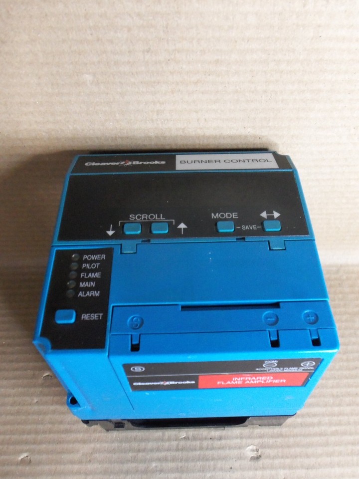 CLEAVER BROOKS 833-2718 RM7800 L 1079 BURNER CONTROL 8332718 ...