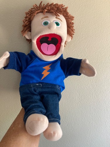14" Boy Hand Puppet Tommy Peach Puppets | eBay