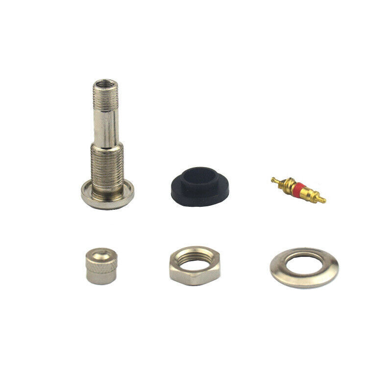 4pcs TR 416 Chrome Metal Tubeless Bolt In Valve Stem Tires Tubeless ...