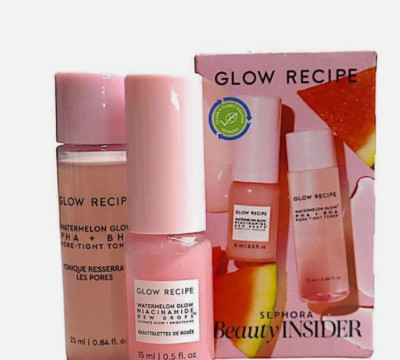 Glow Recipe Watermelon Set Toner & Dew Drops Mini's Sephora Birthday ...