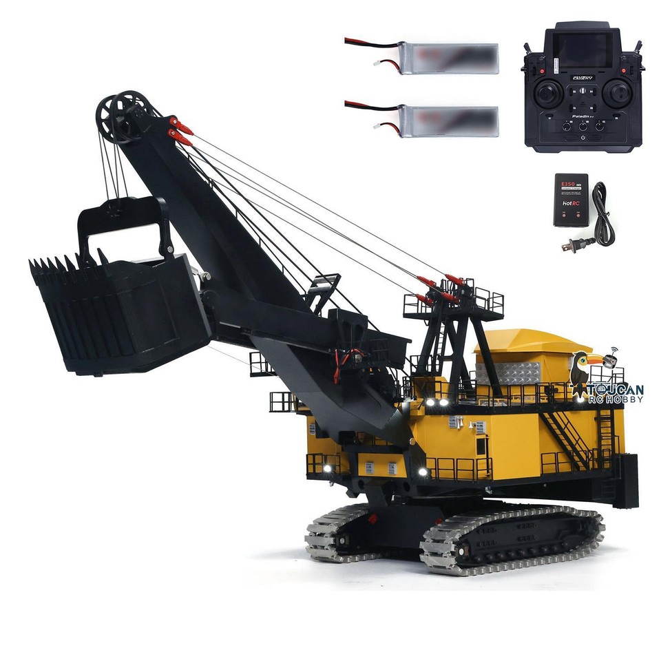1/25 Metal Electric Rope Shovel Excavator RC Mining Digger RTR Model W ...