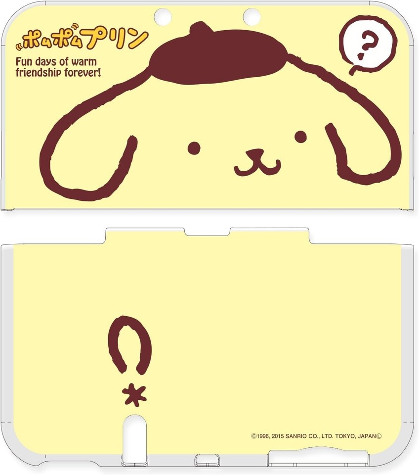 Pom Pom Purin Clear Hard Case Cover for NEW Nintendo 3DS LL XL Japan ...