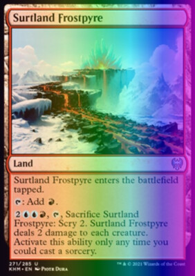 MTG Magic the Gathering Surtland Frostpyre (271/551) Kaldheim LP FOIL ...