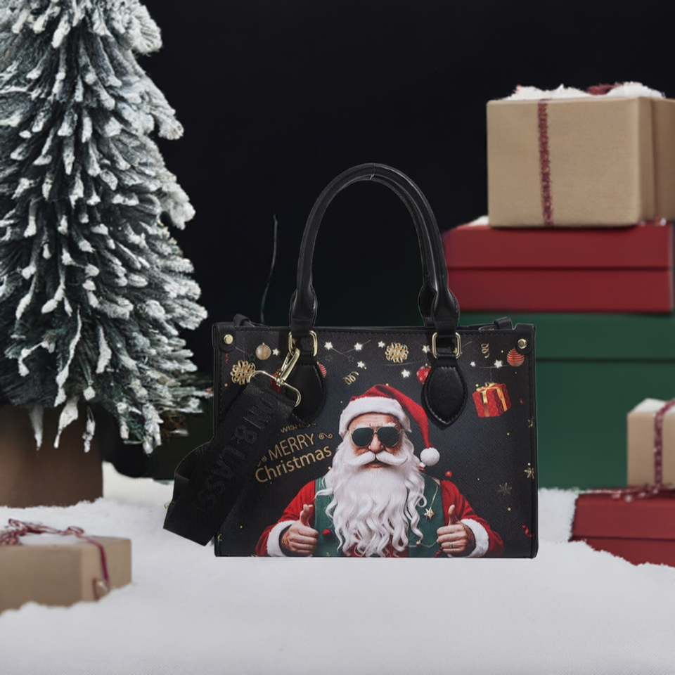 He's Back👜 Bad Ass Santa – Holiday Mischief Meets Fashion Flair Turn ...
