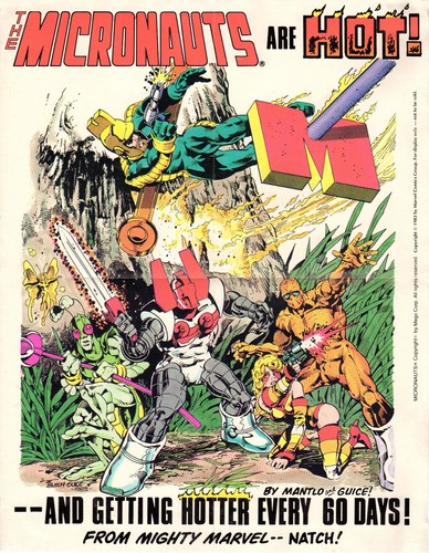 The Micronauts - Promotional Store Poster (1992) - 11" x 14" | eBay