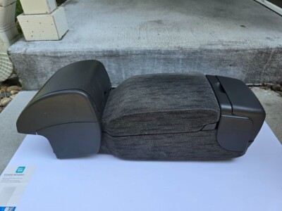 Buick LeSabre 2003-05 Center Console Lid Cup Holder Armrest Dark Gray ...