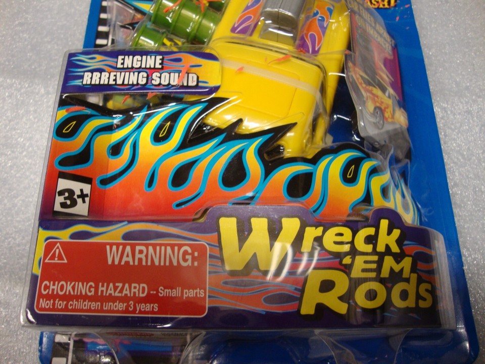 YELLOW 1955 THUNDERBIRD WRECK EM RODS 55 T-BIRD n.i.b. | eBay