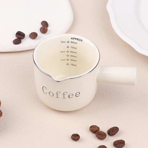 Mini Ceramic Milk Cup Creamer Jug Small Espresso Coffee Measuring Milk ...