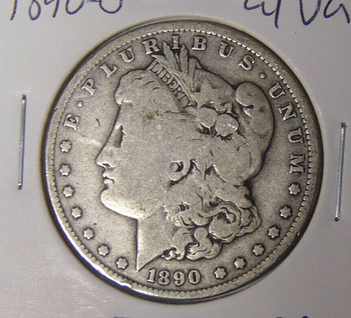1890-O Morgan Silver Dollar G/VG Lowball New Orleans Mint Coin (11.4 ...