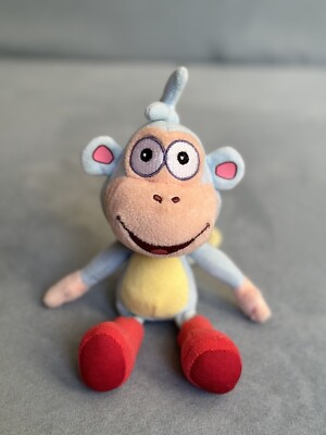 Ty Beanie Babies BOOTS the Monkey Dora the Explorer 8” Plush Lovey Toy ...