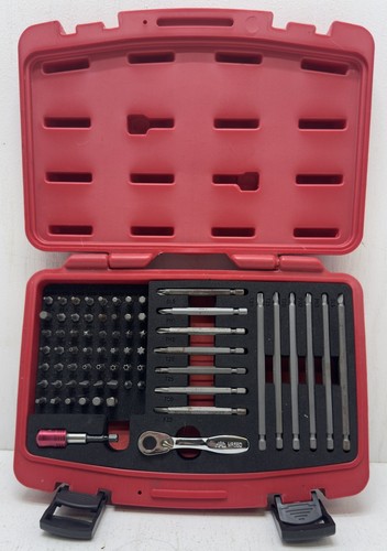 Mac Tools SBDR69K Ratcheting Bit Driver Set w/ Case Torx Hex Phillip | eBay