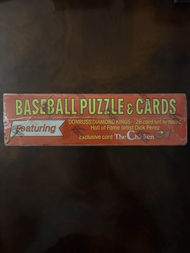 1982 Donruss Baseball Wax Box I-CERT CERTIFIED- Ripken RC CPF! | eBay