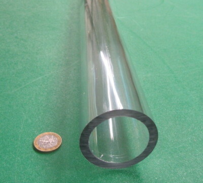 Polycarbonate Lexan Tube 2.25" x 1.75" x 1/4" Wall (2 1/4" x 1 3/4 ...