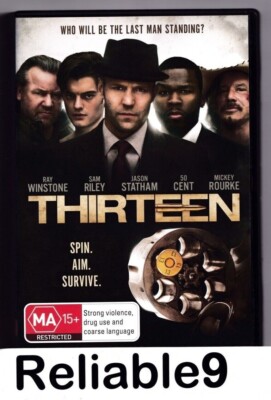 Jason Statham+50cent+Mickey Rouke- Thirteen Widescreen DVD Region4-2011 ...