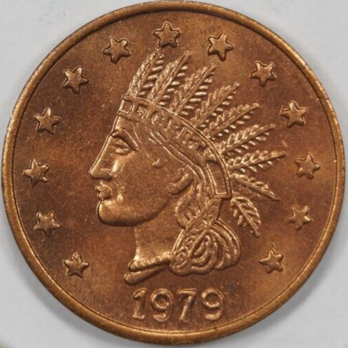 1979 Liberty Hill Amoco Marietta GA Everitt Bowles Advertising Token | eBay