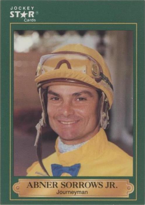 1991 Horse Star Jockey Star Cards - Abner Sorrows Jr. #187 for sale online | eBay