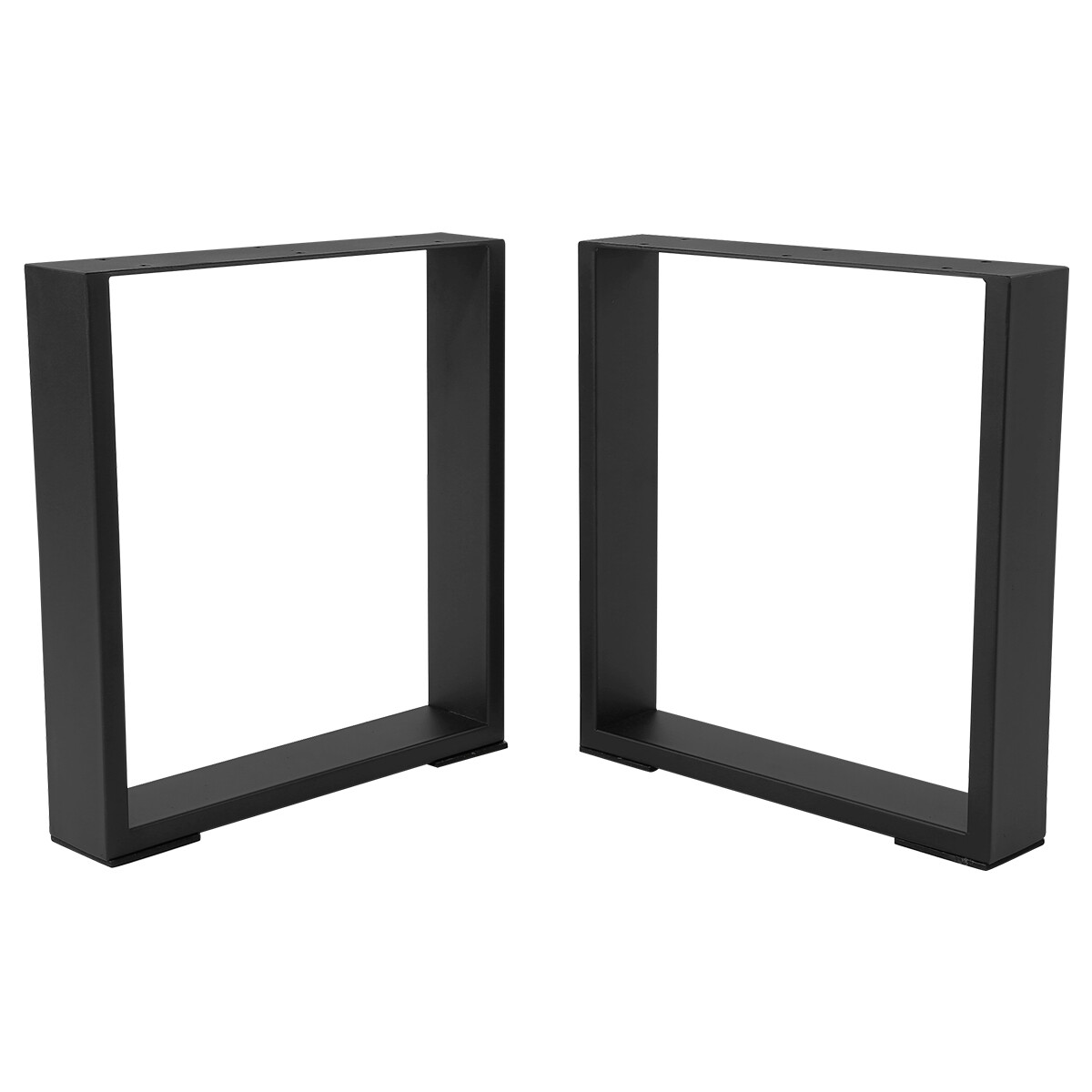 16" inch Iron Coffee Table Legs Metal DIY Square Dining Bench Desk ...