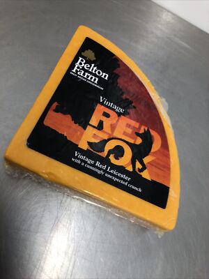 Belton Farm Vintage Red Fox Red Leicester Cheese 1kg 16 Month Mature ...