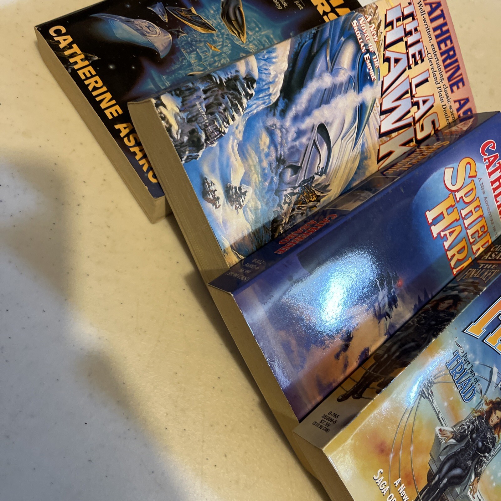 Lot of 4 Catherine Asaro Paperbacks Primary Inversion, The Last Hawk ...