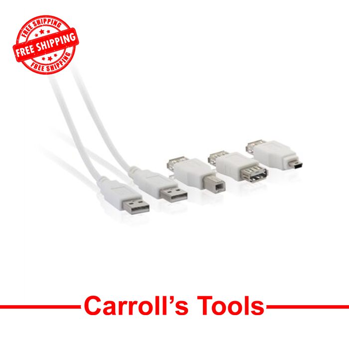 Antsig 1.2M Usb Lead Kit Usb A Male To Usb A Male Cable With Three ...