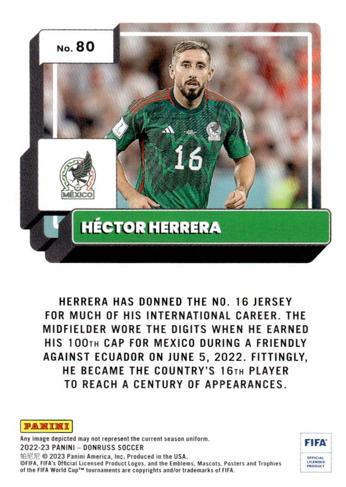 2022-23 Donruss #80 Hector Herrera | eBay