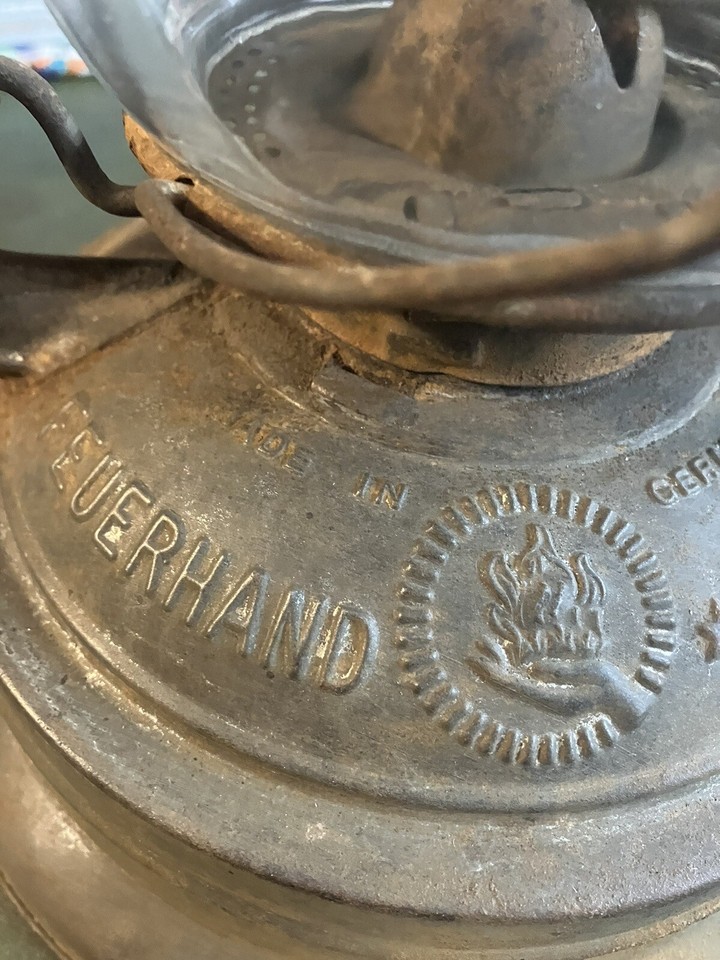 Antique NIER FEUERHAND NR 280 Oil Lantern Germany Lantern / Clear ...