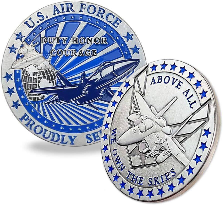 Lot of 20 USAF Challenge Coin Military Collectible Coin Set - Jet ...