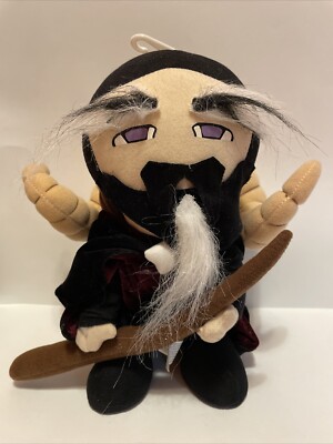 Monty Python 2005 Toy Vault Plush Talking Tim the Enchanter Chibi Doll ...