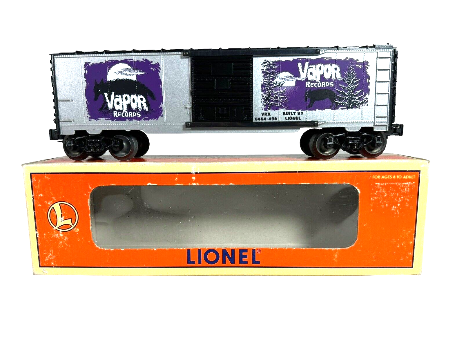 6-29218 O Gauge Lionel Vapor Records 6464-496 Box Car | eBay