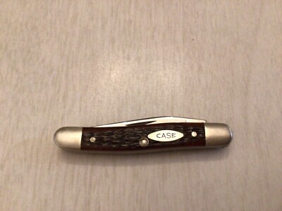 1978 Case 2 Blade Peanut Class Small Jack Pocket Knife 62027 Delrin 2 ...
