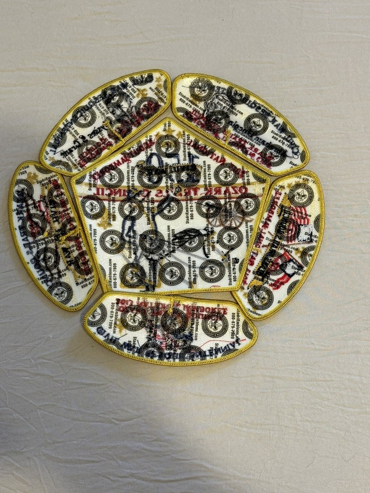 2013 National Scout Jamboree Ozark Trails Council Complete Patch Set | eBay