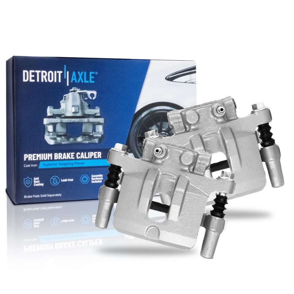 Rear Rotors Brake Pads Calipers Bracket for Patriot Compass Avenger ...